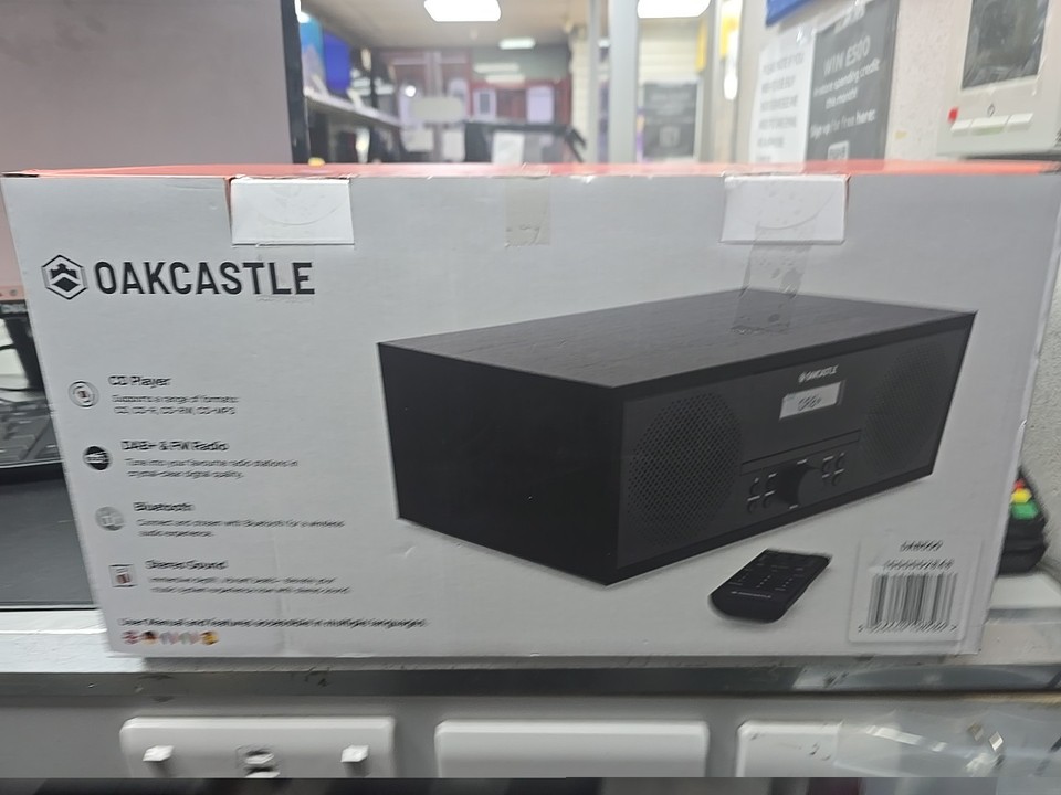 Oakcastle DAB500 CD FM DAB+ Digital Radio Bluetooth USB MP3 AUX ...