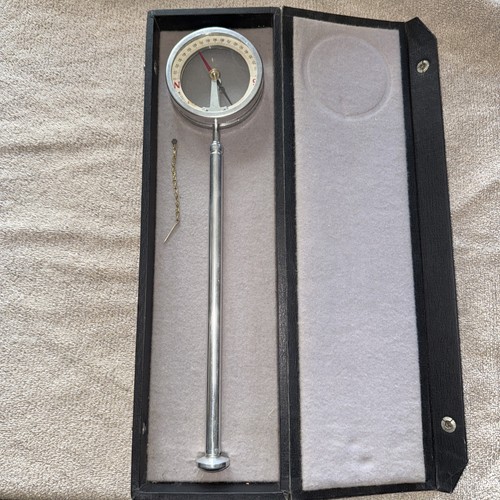 WS Darley Antique Magnetic Dipping Needle Compass Scientific Tool w ...