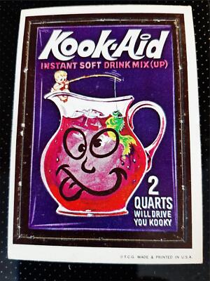 1967 Topps Wacky Packages Kook-Aid #13 Die-Cut EX | eBay