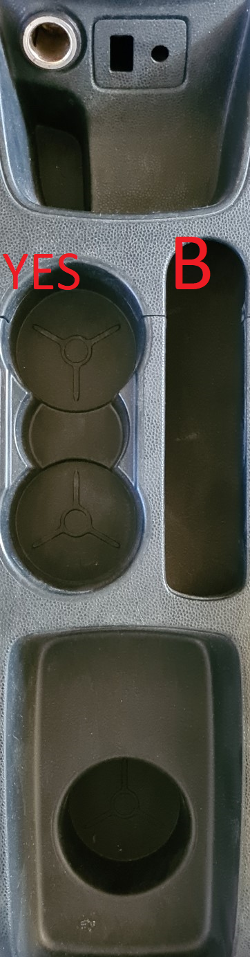 mini cup holder insert race red frozen white ST for ford fiesta mk7 mk7 ...