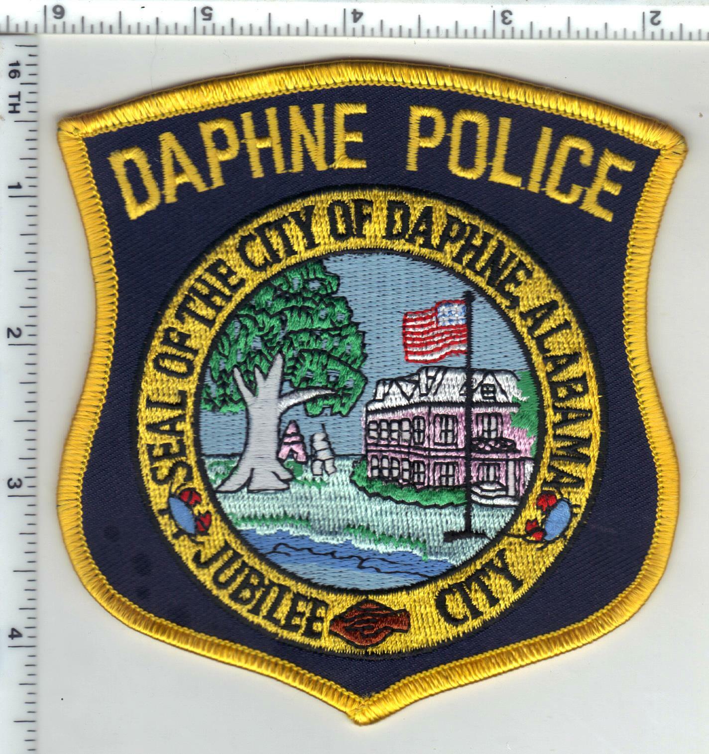 Daphne Police (Alabama) 1st Issue Shoulder Patch | eBay