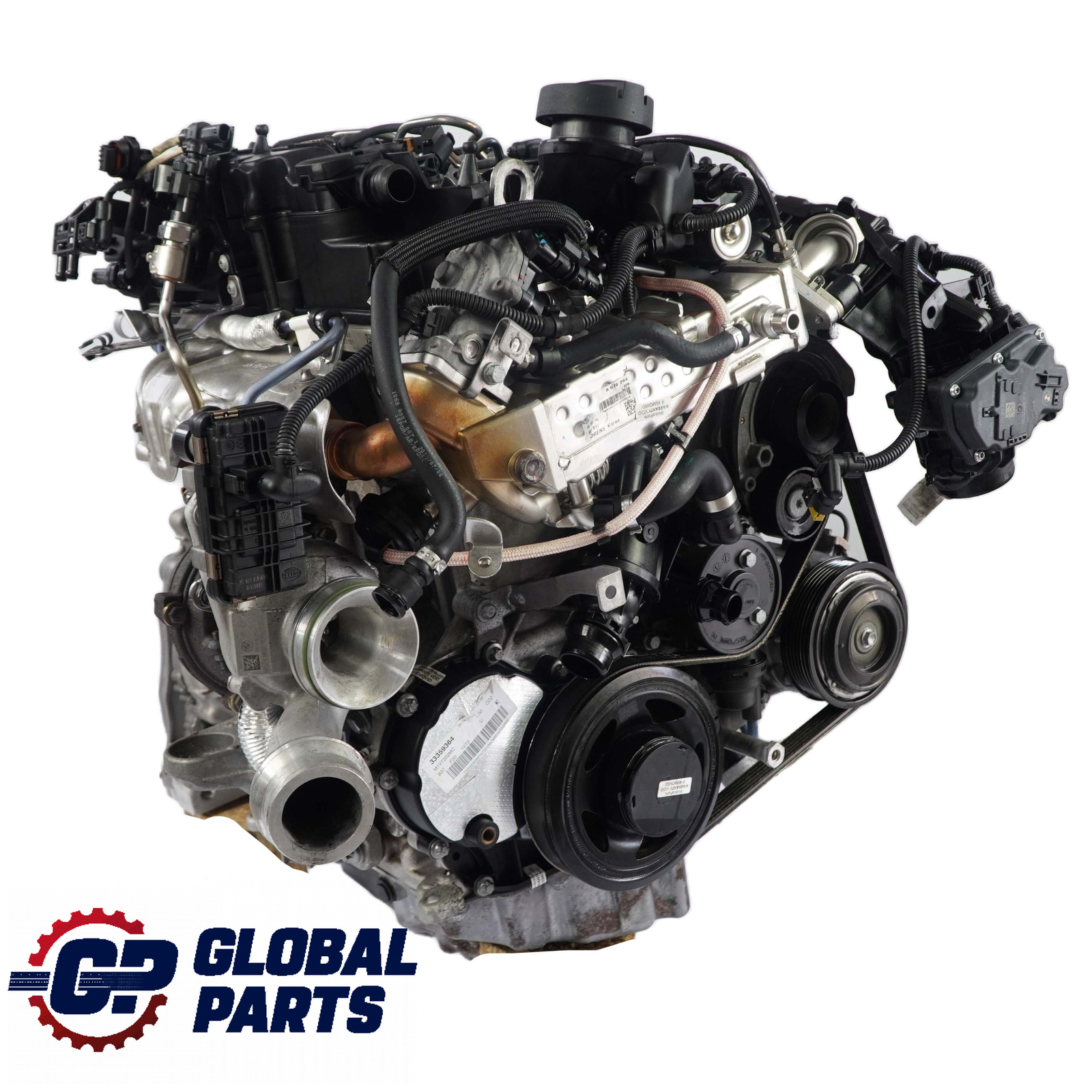 BMW F20 F21 LCI 114d 116d B37 Bare Engine B37D15A with 30k miles ...