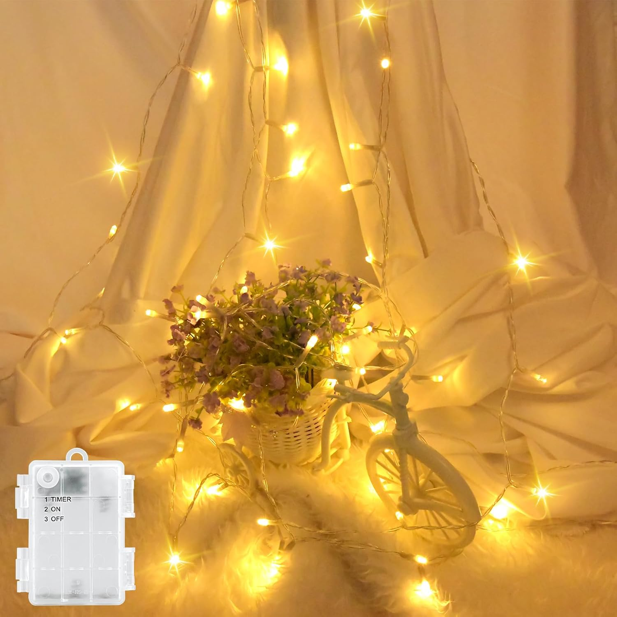 Indoor Timer Battery Lights
