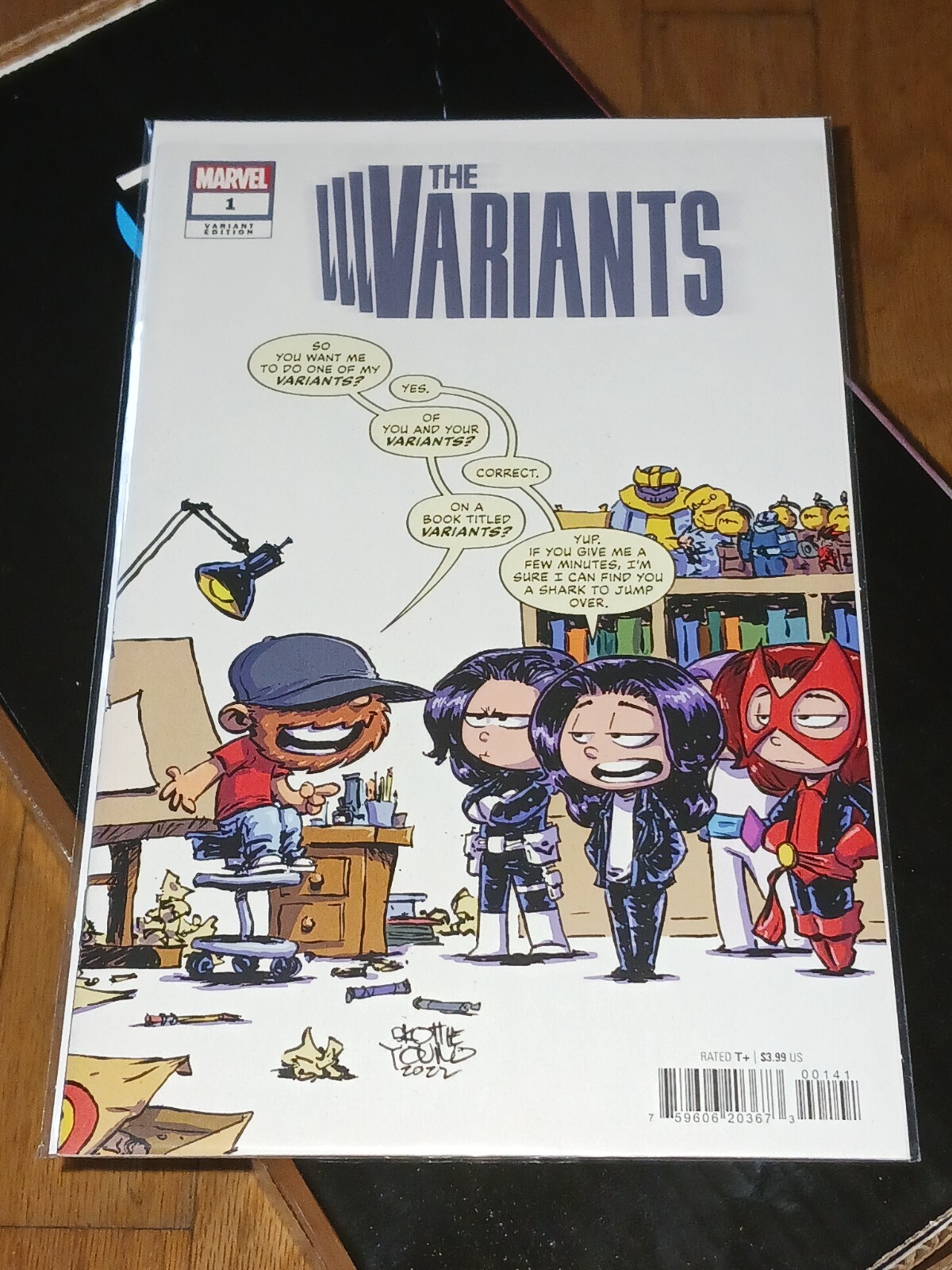 The Variants #1 Comic Book SKOTTIE YOUNG VARIANT MARVEL COMICS 2022 NM ...