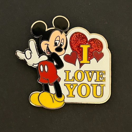 Mickey Mouse - Sign language - I Love You Disney Pin 96743 | eBay