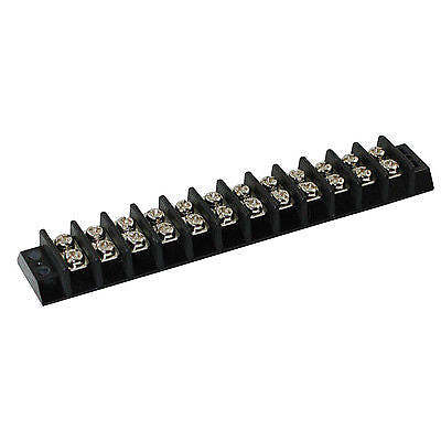 SUNS TU112 UL Rated 15A/300V Terminal Block 12 Position 22-14 AWG ...