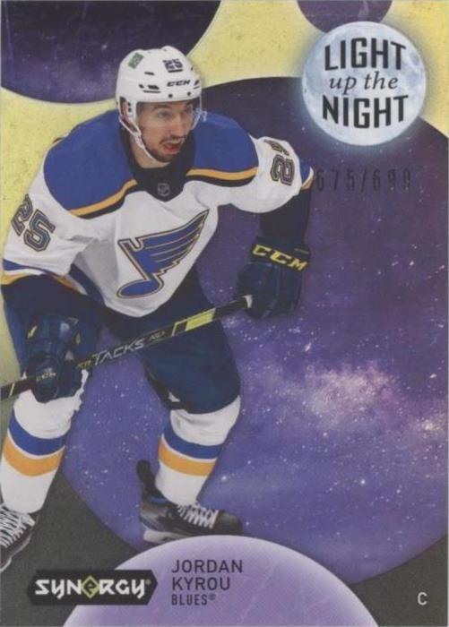2022-23 Upper Deck Synergy - Light Up the Night Jordan Kyrou #LN-JK ...