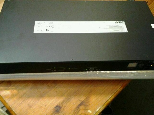 APC AP7721 ATS NetShelter Rack Transfer Switch | Acquisti Online su eBay