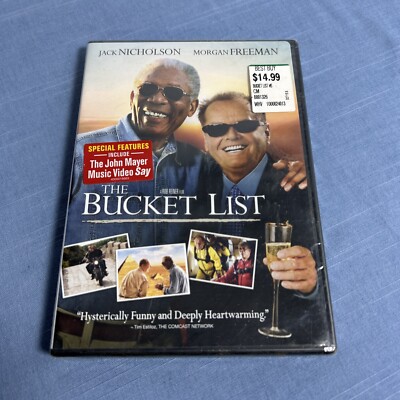 The Bucket List (DVD, 2007, Wide/Full Screen) NEW 85391139881| eBay