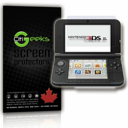 Nintendo 3DS XL New 2015 / 2012 Screen Protector Film Matte Anti-Glare ...
