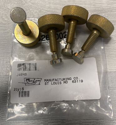 (NEW, LOT OF 4) CARR LANE THREAD x 1.5MM PITCH SWIVEL HEAD SCREW CLM-24 ...