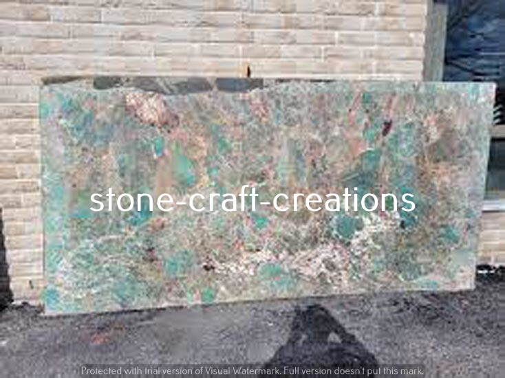 Amazonite Countertop,Granite Stone Slab For Countertops, Amazonite ...