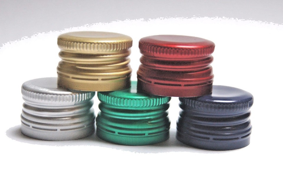 Metal Screw Caps Very Good Seal For Glass Bottle 28mm, Fast Dispatch ...