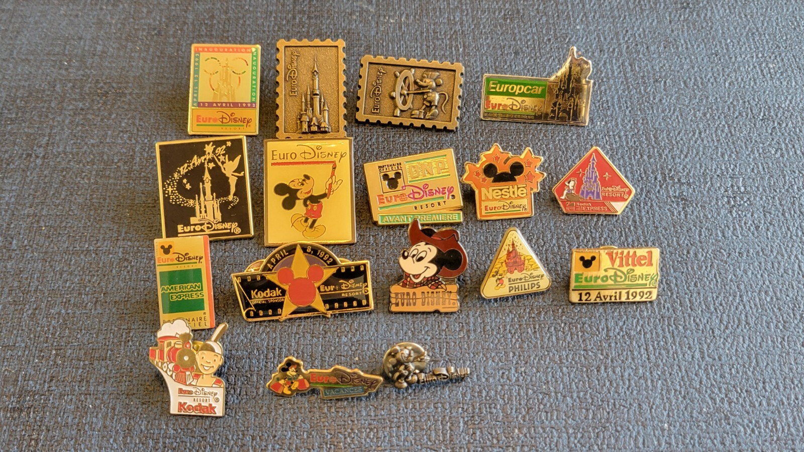 Disney Pin Lot of 17 ~ Euro Disney ~ Disneyland Paris | eBay