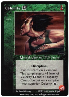 Celerity New Blood V:TES VTES Vampire CCG | eBay