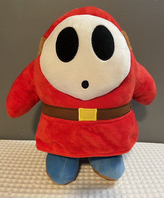 Club Mocchi- Mocchi- Super Mario Shy Guy Mega 15 inch Plush Stuffed Toy ...
