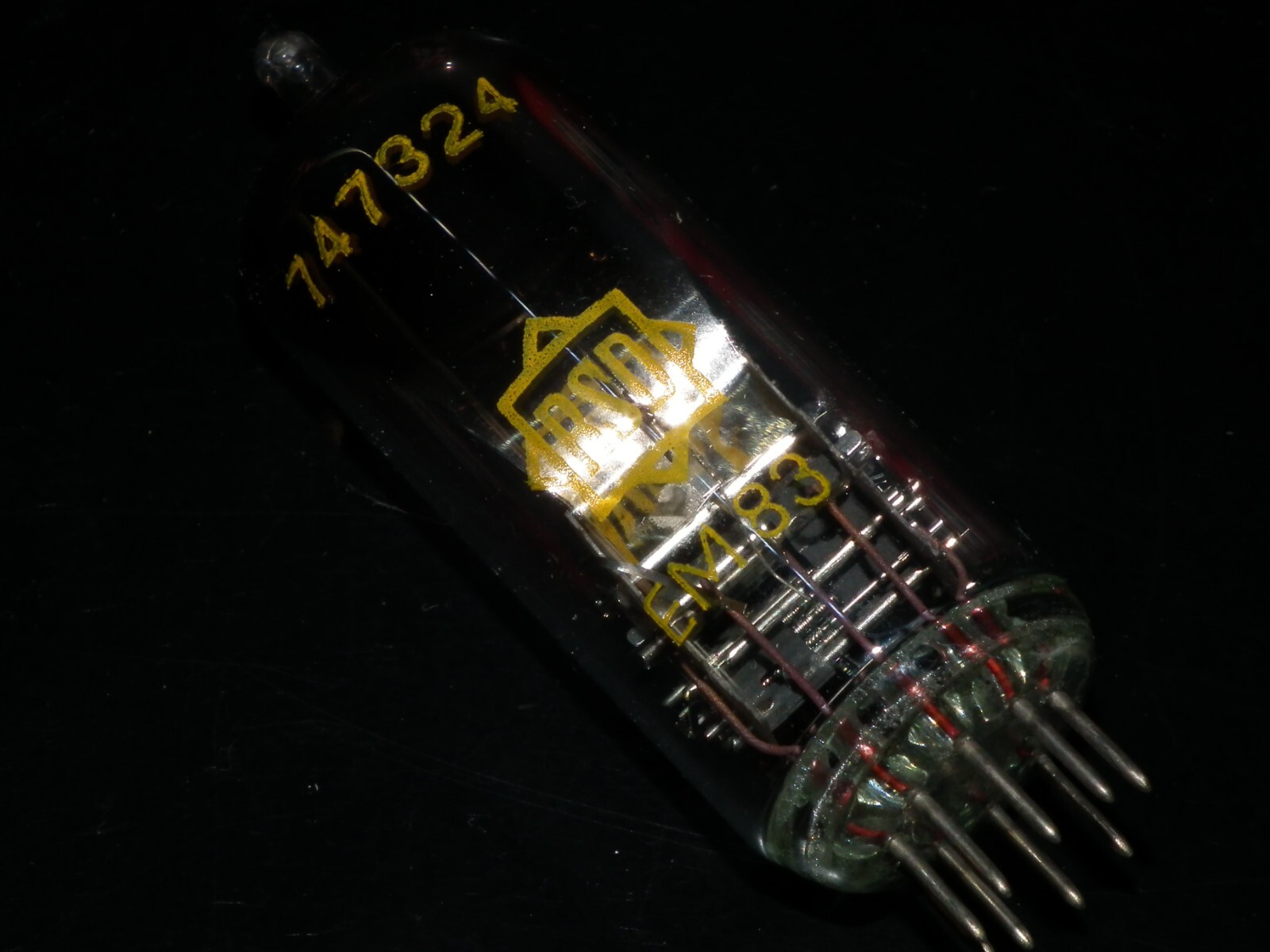 EM83 RSD Germany Dual tuning eye tube Indicator NOS NIB | eBay