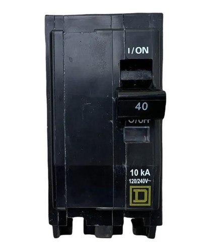 Square D 40 Amp Circuit Breaker QO240 2-Pole New 47569838040| eBay