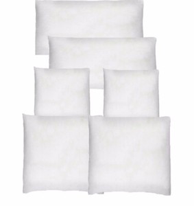 6 pack Cushion Inserts 3 Sizes 45x45 65x65 30x55cm insert Australian ...