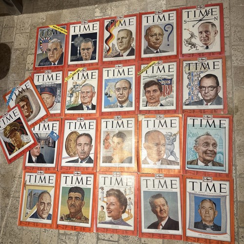 CLEARANCE – Job Lot 22x The Times Magazine 1952 + Jan 1955 – Good ...