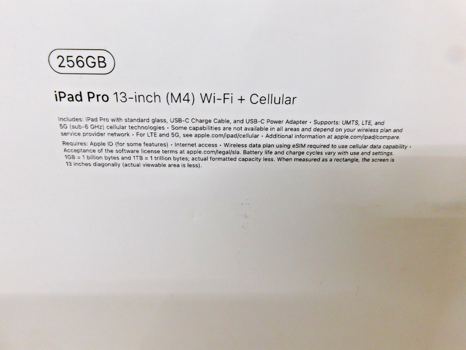 Apple iPad Pro 13-inch (M4) A2926 256GB | Space Black | UNLOCKED ...
