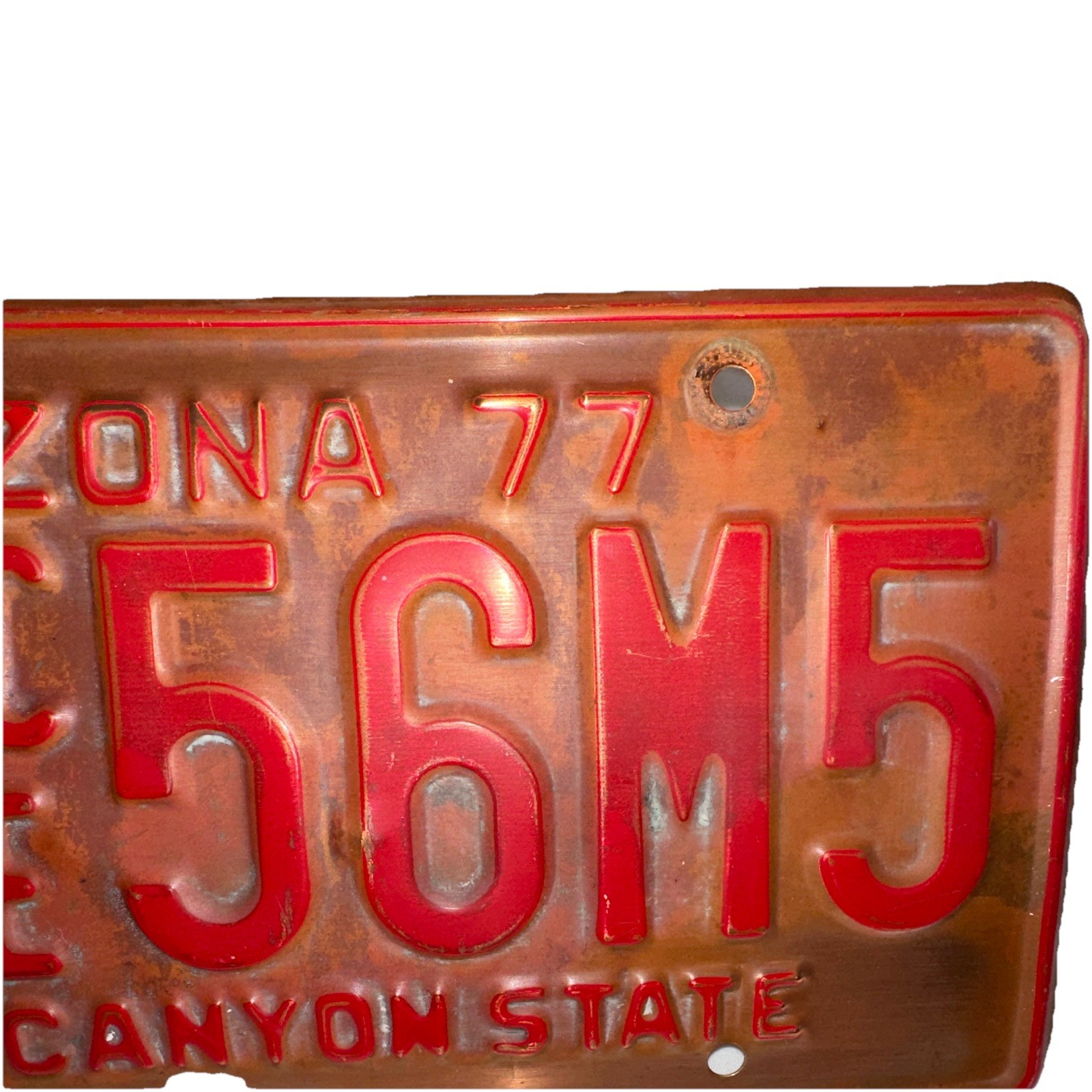 Arizona 1977 Historic Vehicle License Plate 56M5 Grand Canyon State | eBay