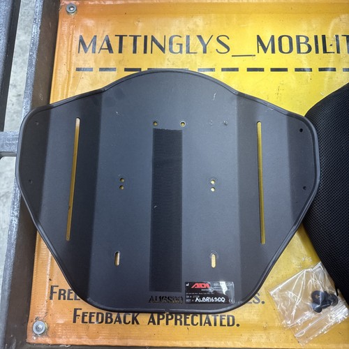 🥇Stealth AL16SDQ ADI Back Rest Cushion & Plate Wheelchair Backrest Deep ...