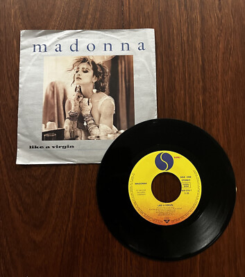 7" Single Madonna - Like a virgin Vinyl Germany | eBay