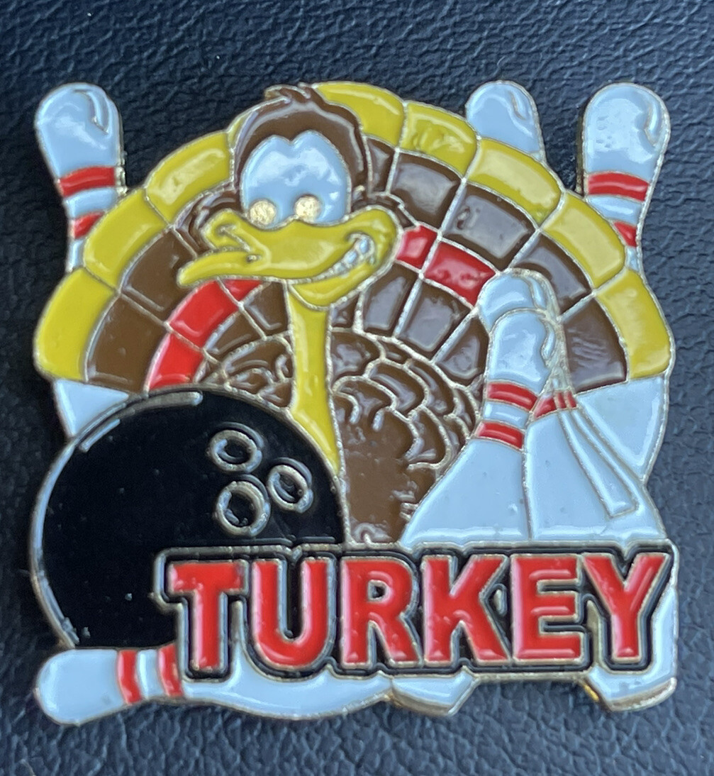 A Turkey Out Of A Bowling Pin Turkey Bowling Champion Bowling Pin