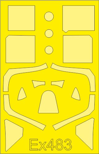 Eduard Canopy Mask 1 48 Spitfire Mk.viii (eduard) EX483 for sale online ...