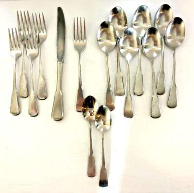 15 Piece Oneida Deluxe Stainless Flatware Independence | eBay