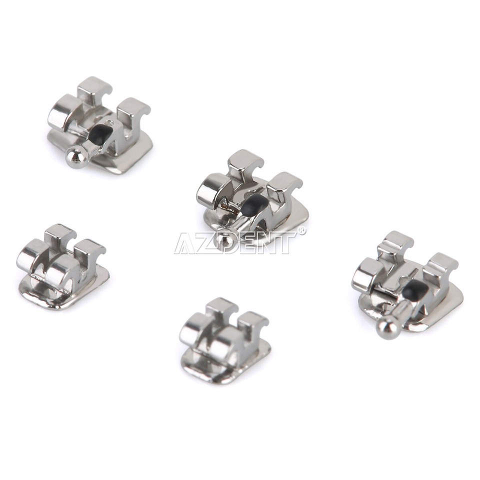 AZDENT Dental Orthodontic Brackets Brace Mini Standard Edgewise Roth ...