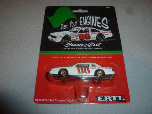 NEW ON CARD ERTL CAR SAM ARD CHAMPIONSHIP 1984 VINTAGE NOC DIECAST ...
