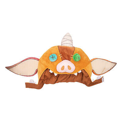 Legend of Zelda Breath of the Wild Bokoblin pig plush Cosplay Hat Cap ...