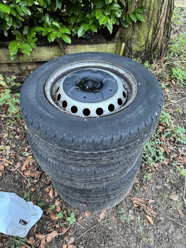 Ford Transit Custom Steel Wheels And Tyres 215/65/15c | eBay UK