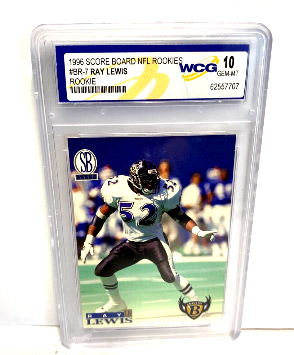 RAY LEWIS # BR7 1996 SCORE BOARD WCG10 | eBay