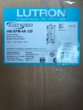 Lutron Homeworks QS Lutron LQSE-4A-120-D DIN Power Module for sale ...