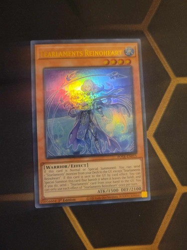 Yu-Gi-Oh! TCG Tearlaments Reinoheart Power of the Elements-Unlimited ...