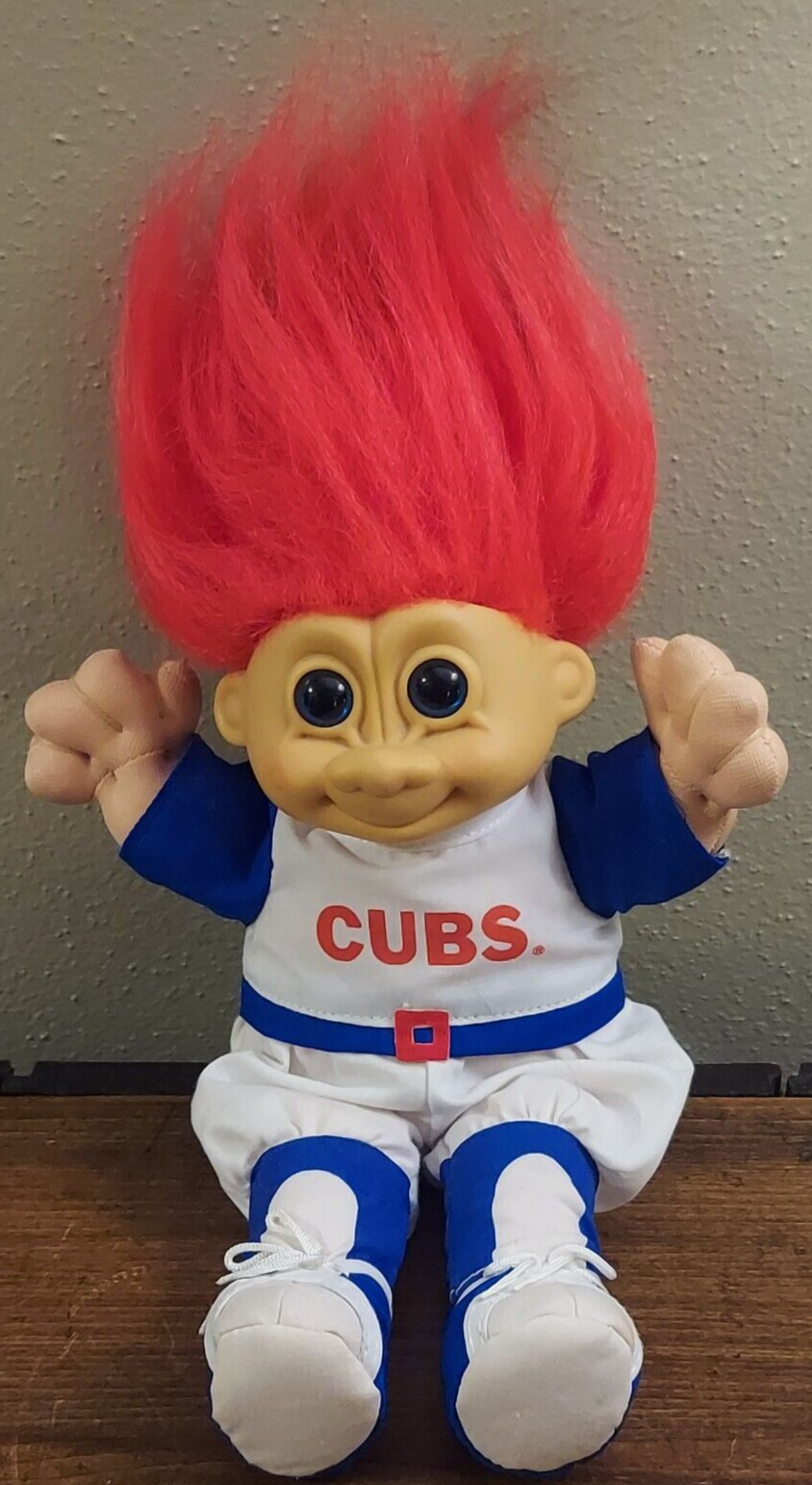 Vintage Troll RUSS Chicago Cubs Plush Toy Doll Baseball - Very Rare ...