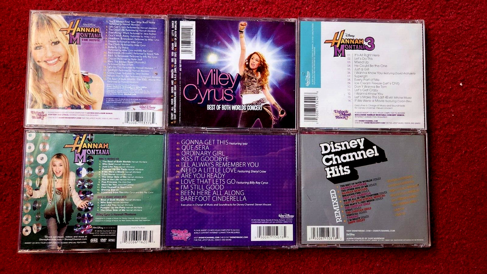 Miley Cyrus / Hannah Montana CD Collection (Lot of Six) | eBay