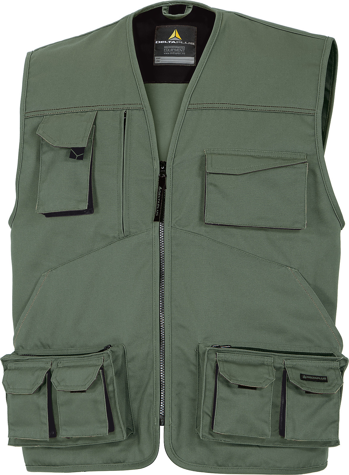 Delta Plus Panoply M2GI2 Mach 2 Mens Multi Pocket Work Vest Tool Vest ...