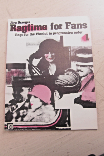 Old Sheet Music Jörg Draeger Ragtime for Fans Rags Pianist IN ...