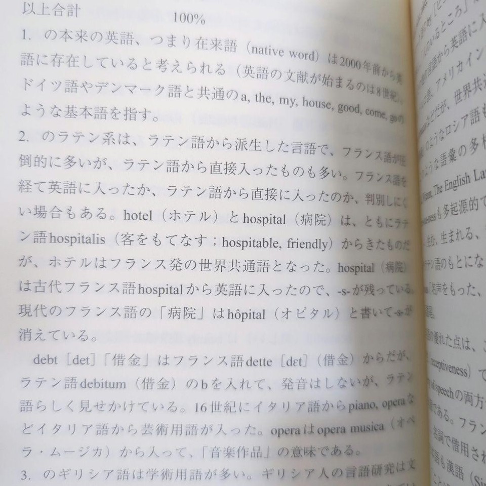 English Etymology Dictionary Book Japanese Text No Obi Discount ...