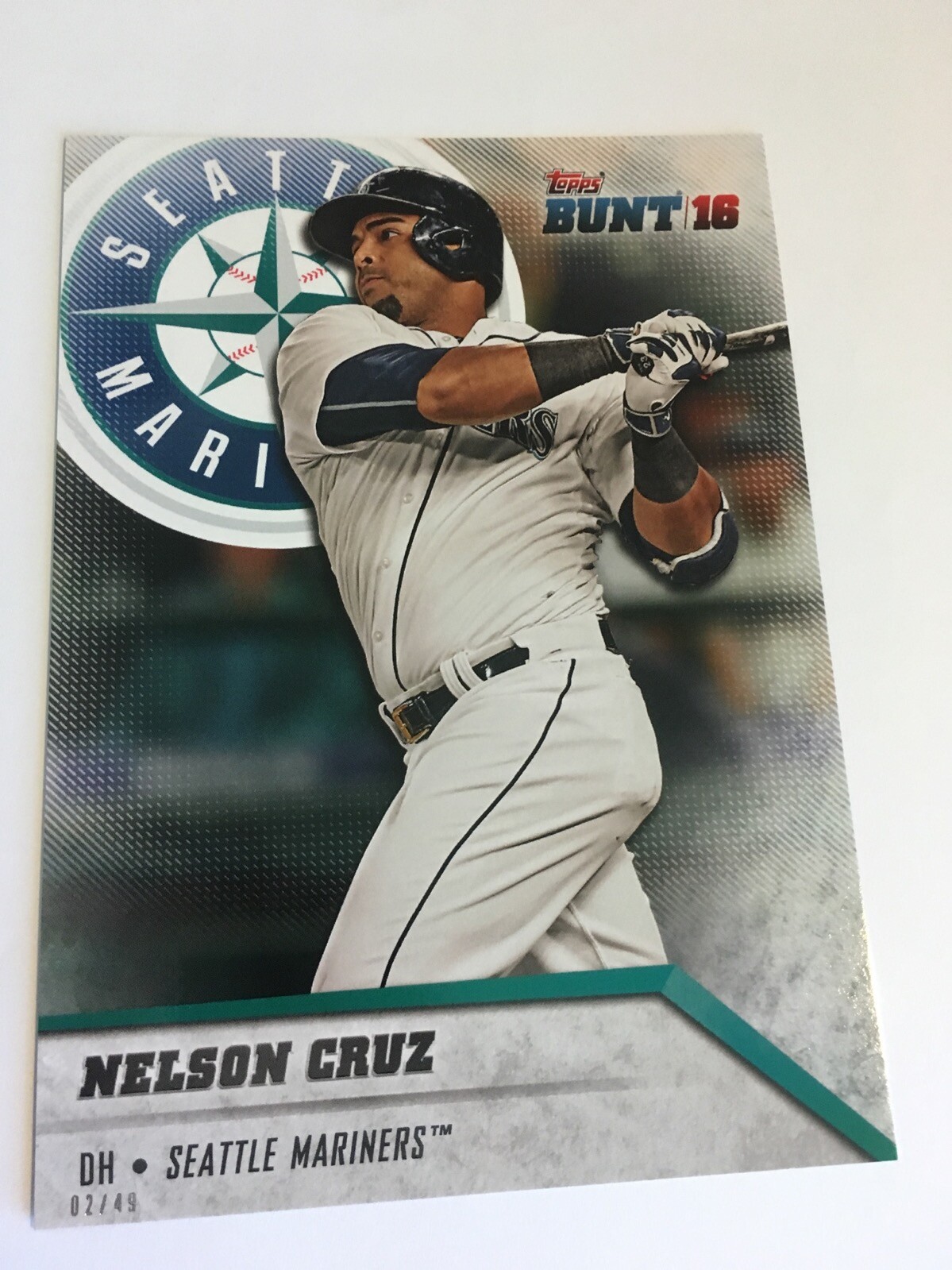 2016 Topps Bunt - Nelson Cruz #119 5x7 /49 for sale online | eBay