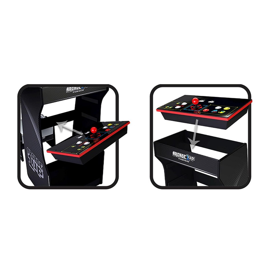 Multi Game Projector Arcade With Pac-Man Deck Included Interchangable ...