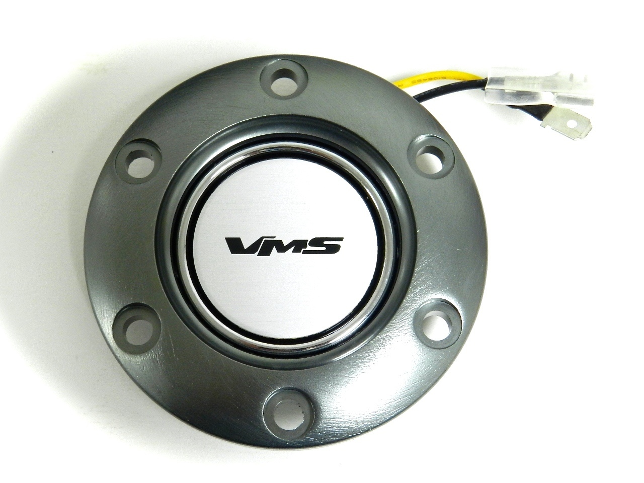 VMS RACING GUNMETAL STEERING WHEEL RING & HORN BUTTON SL D | eBay