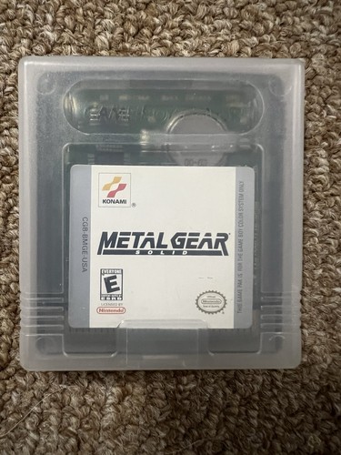 Metal Gear Solid Game Boy Color | eBay