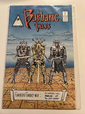 Barbaric Tales Comic Book Issue No. 1 1986 Pyramid Comics VF We combine ...