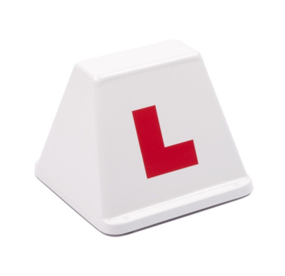 Lettercraft SOM 12 White - Magnetic Driving School Instructor Learner ...