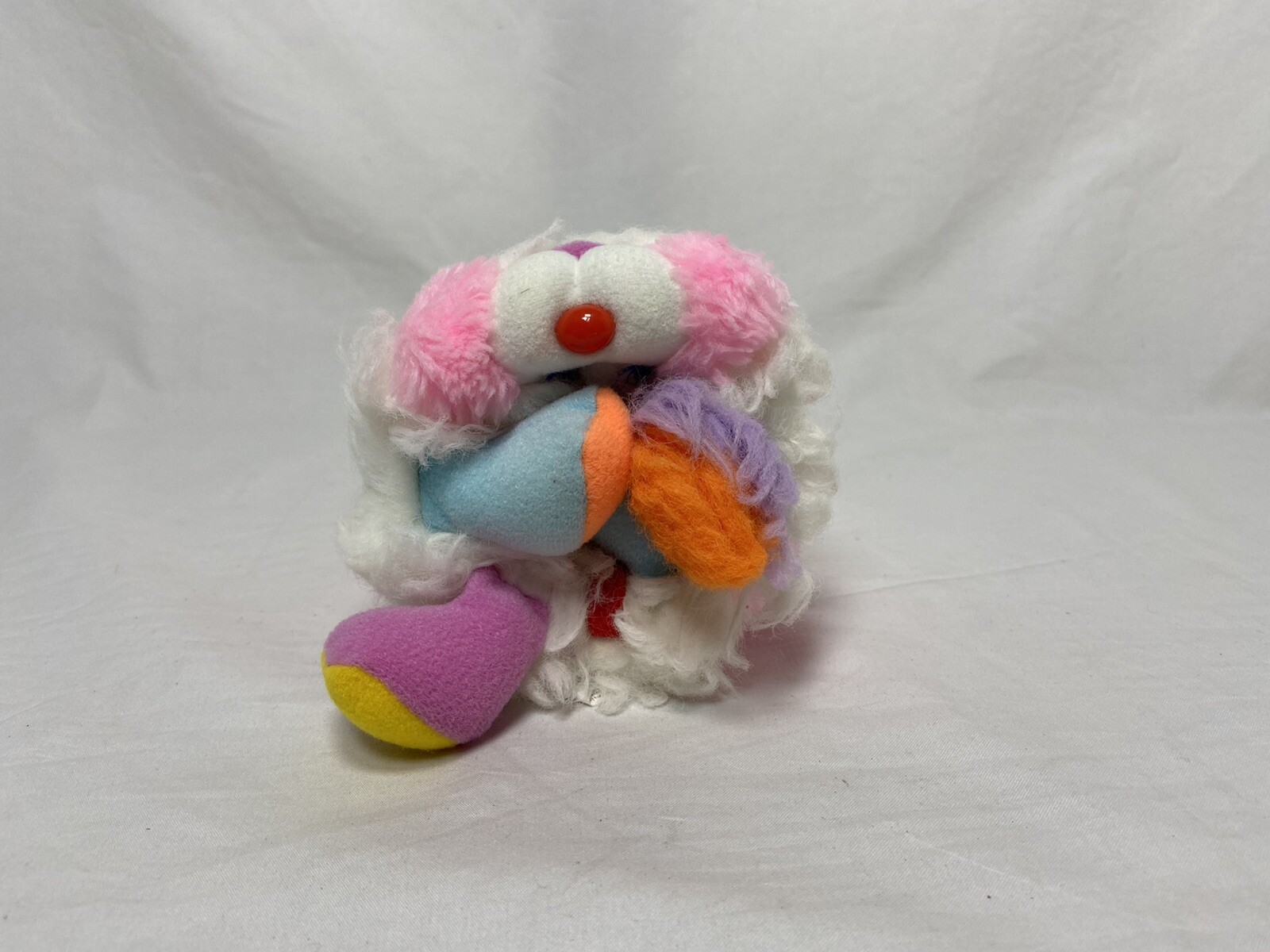 Vintage Popples White Puff Ball American Greetings Plush Stuffed Animal ...